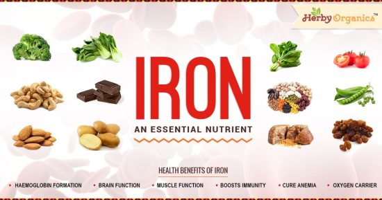 Iron: Functions, Health Benefits and Food Sources
